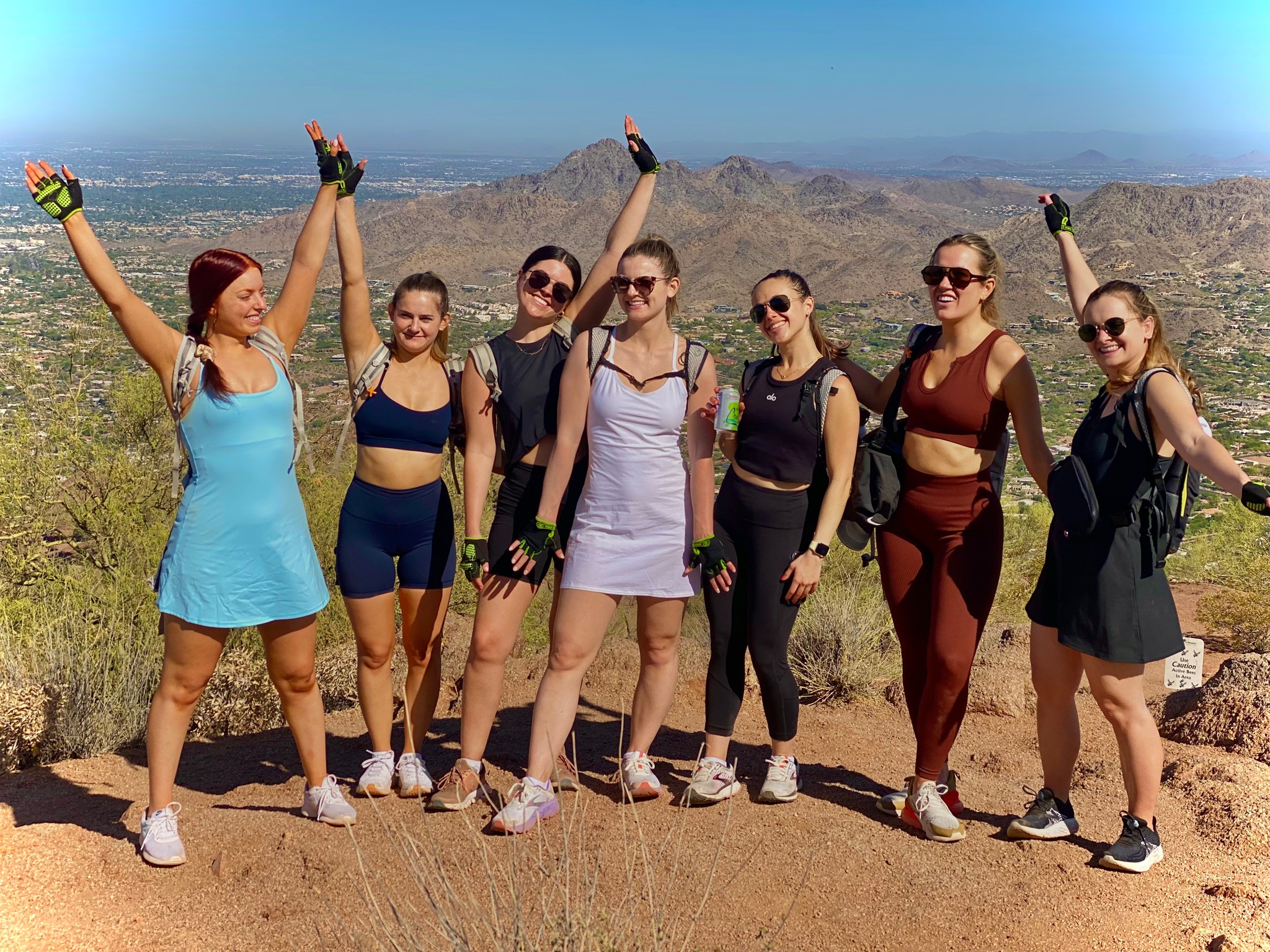 Bachelorette Party Guided Hike - Mad Desert Trekking