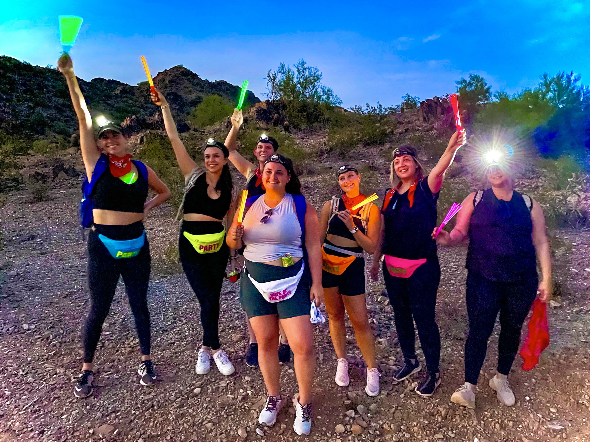 Bachelorette Party Guided Hike - Mad Desert Trekking