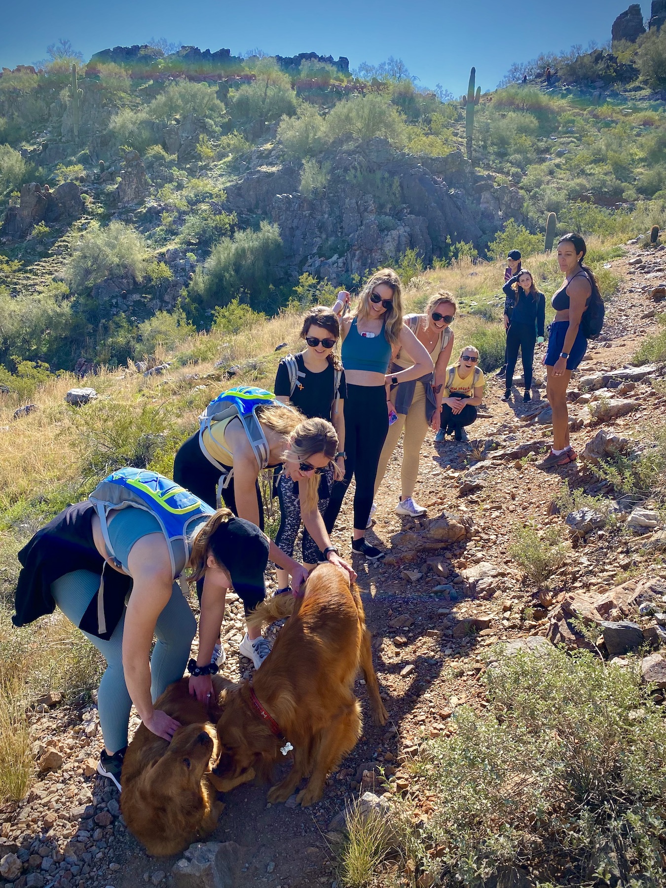 Bachelorette Party Guided Hike - Mad Desert Trekking